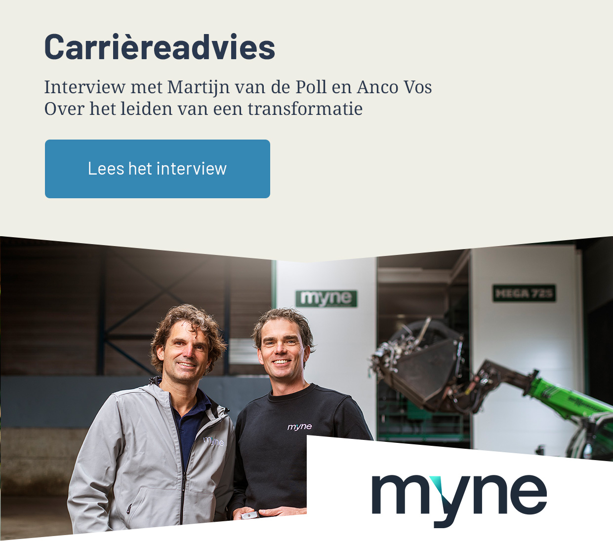 Vacatures bij Myne | Top of Minds Executive Search
